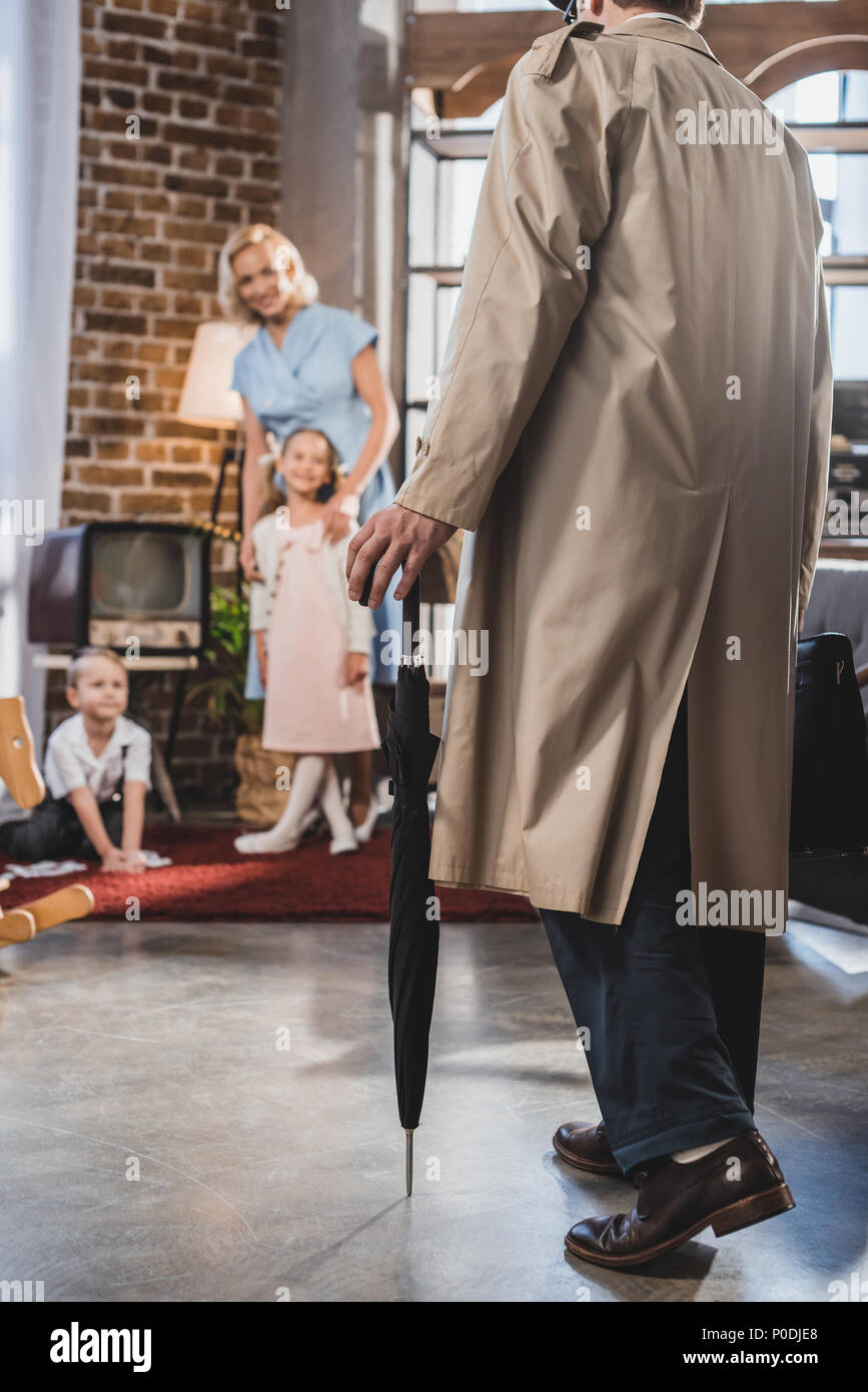 1950s father home hi-res stock photography and images - Alamy