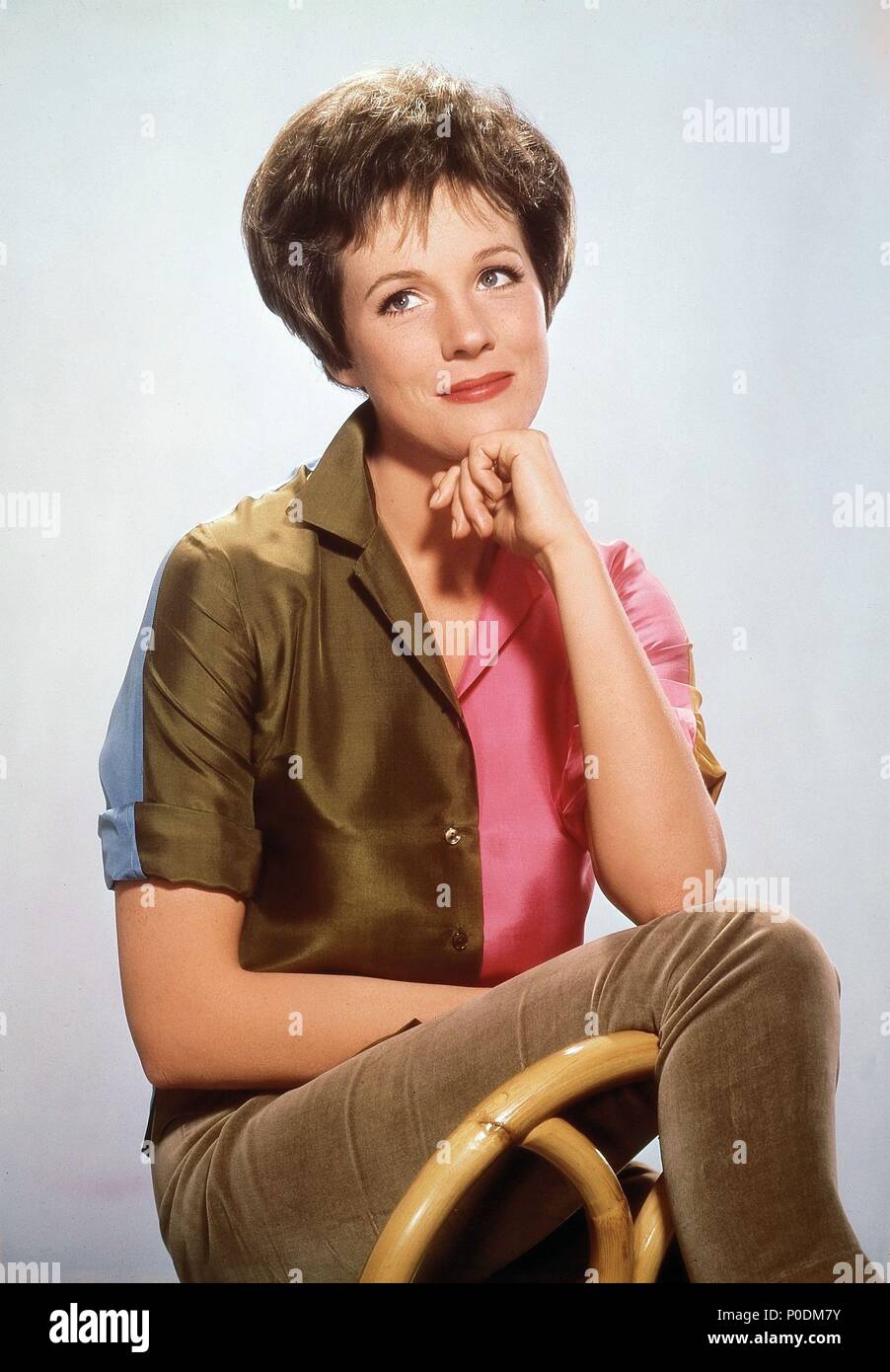 Young Julie Andrews Pixie Cut