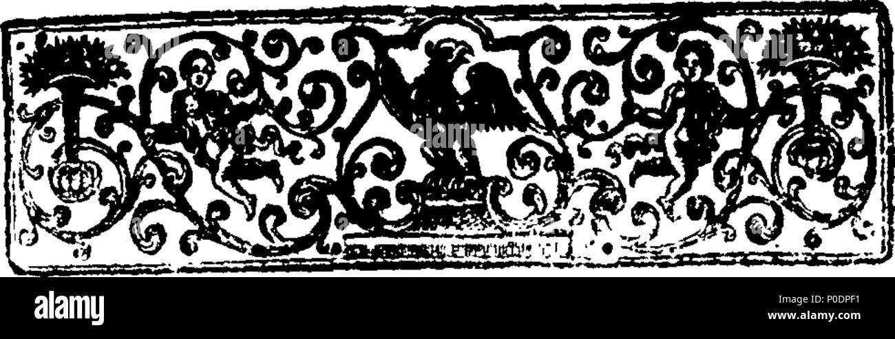 . English: Fleuron from book: A treatise of diseases in general ...