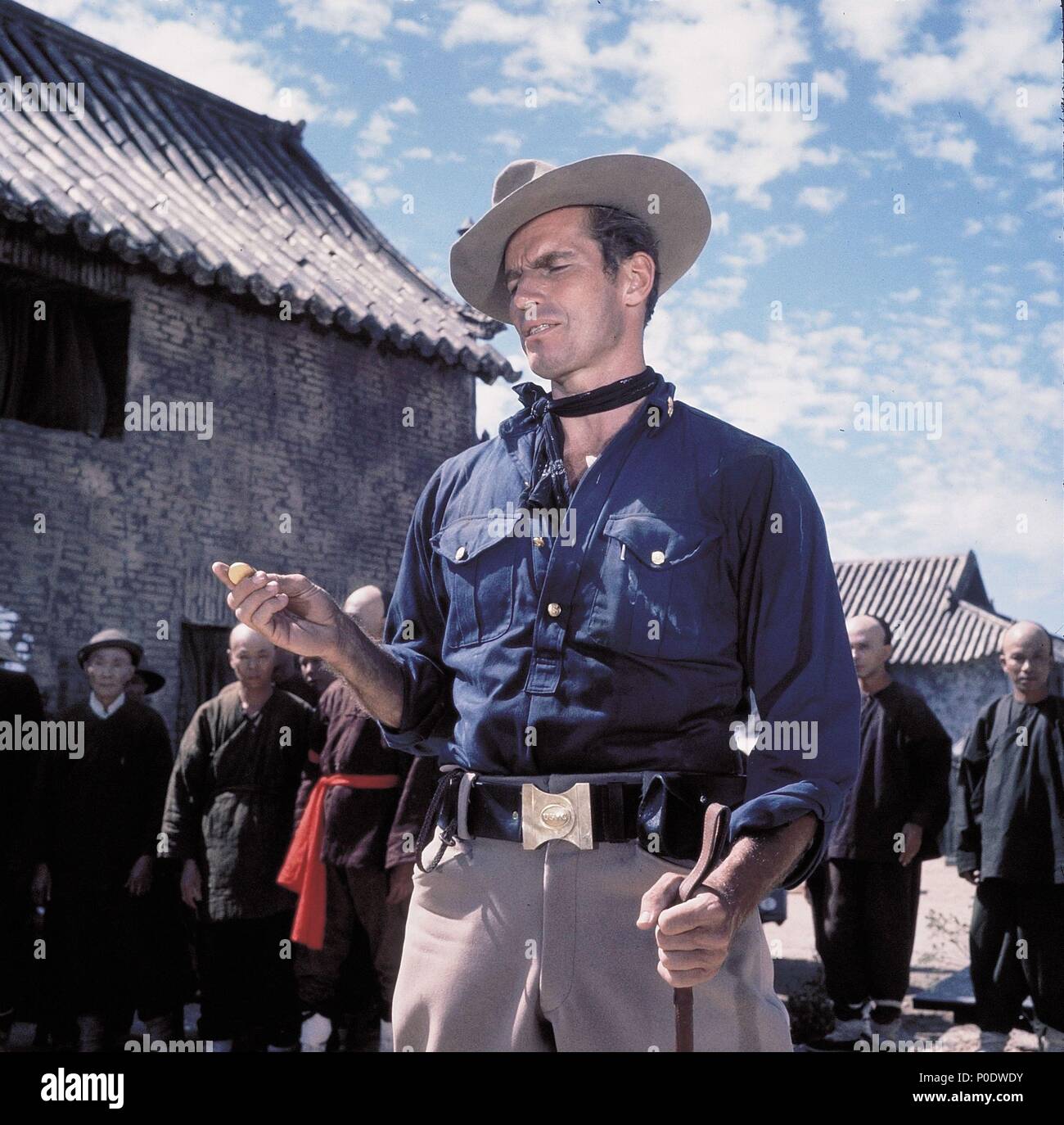 Original Film Title: 55 DAYS AT PEKING. English Title: 55 DAYS AT ...