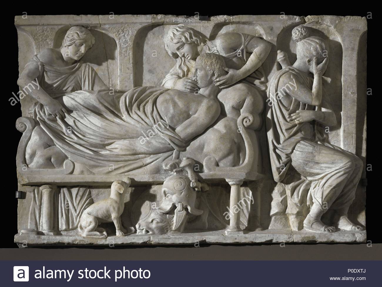 Meleager Sarcophagus Stock Photos & Meleager Sarcophagus Stock Images ...