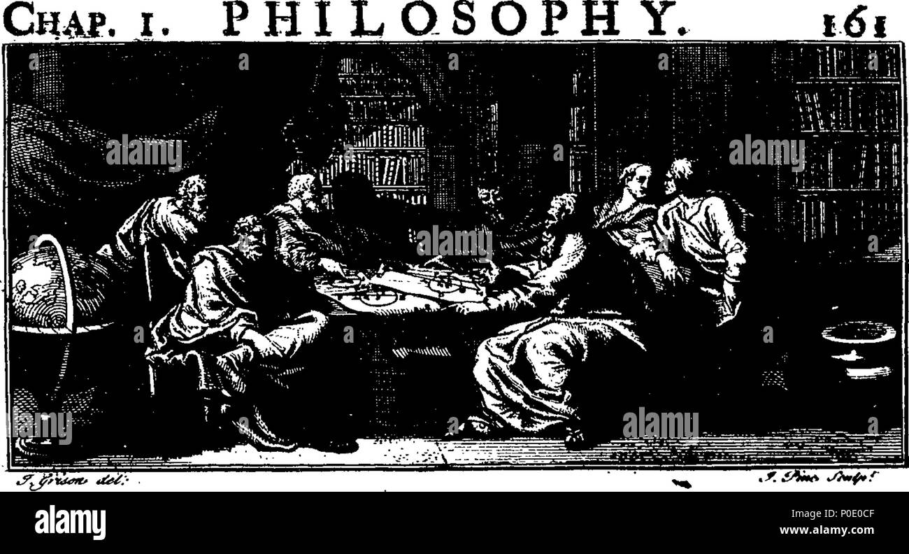 . English: Fleuron from book: A view of Sir Isaac Newton's philosophy ...