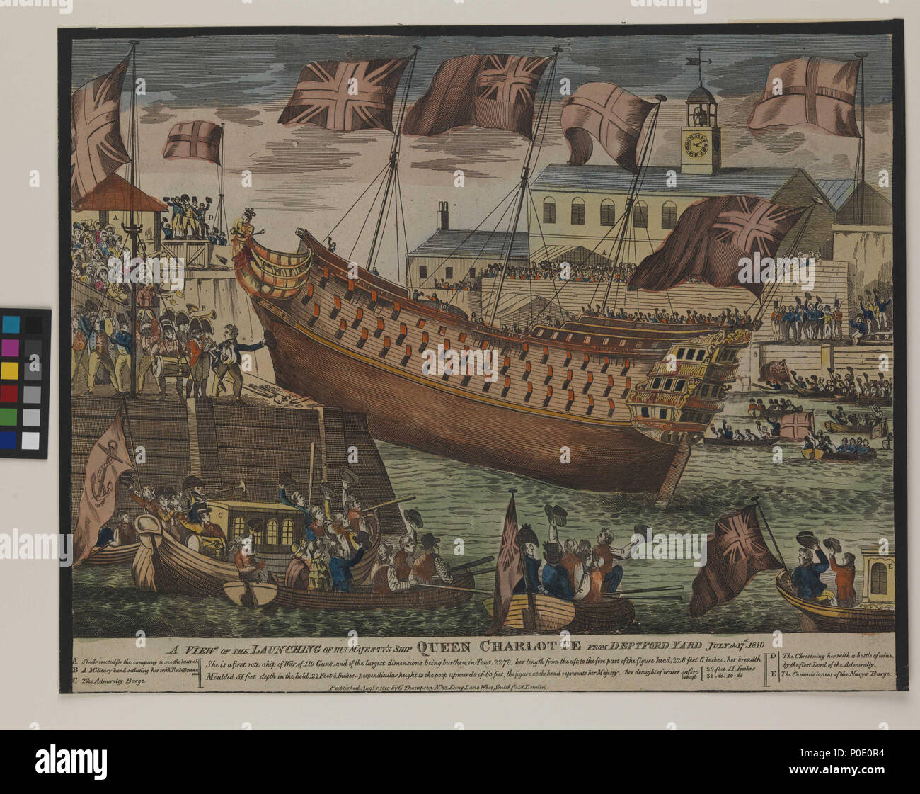 Queen launching ship hi-res stock photography and images - Alamy