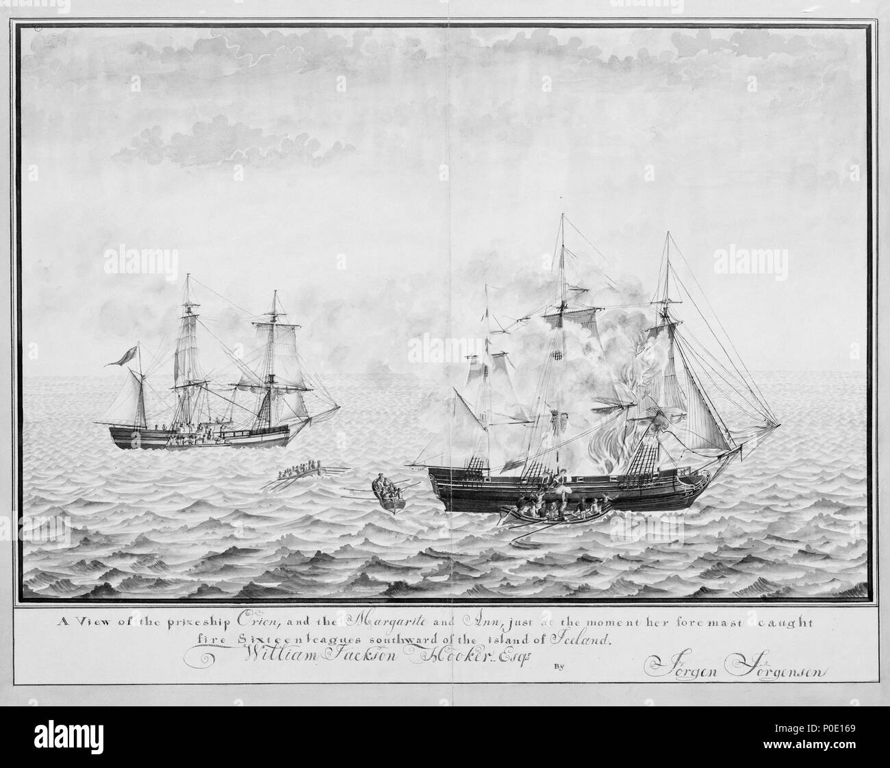 Jorgen jorgensen Black and White Stock Photos & Images - Alamy