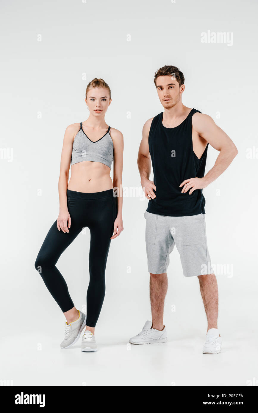 Young fit couple hi-res stock photography and images - Alamy