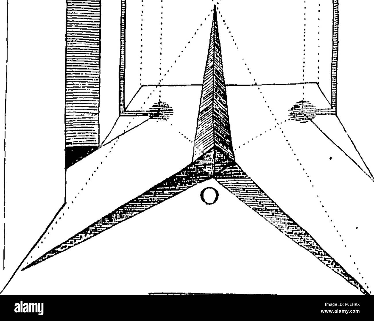 . English: Fleuron from book: A treatise of perspective. Or, the art of ...