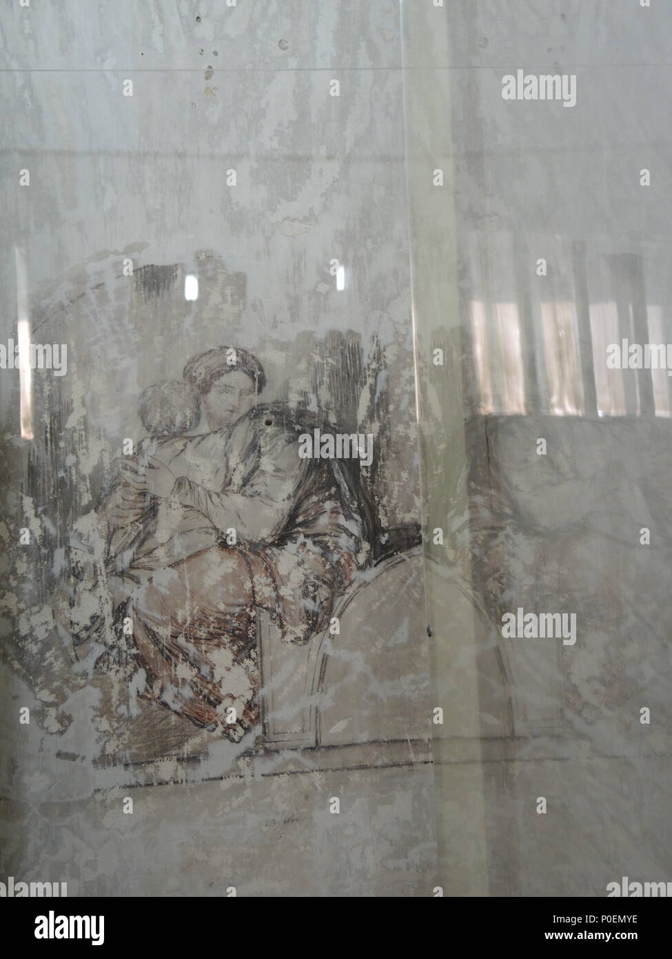 . Artwork found under whitewash in James Walsh's cell at Fremantle ...