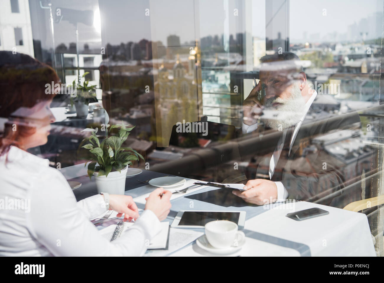 People From Behind Restaurant High Resolution Stock Photography and ...