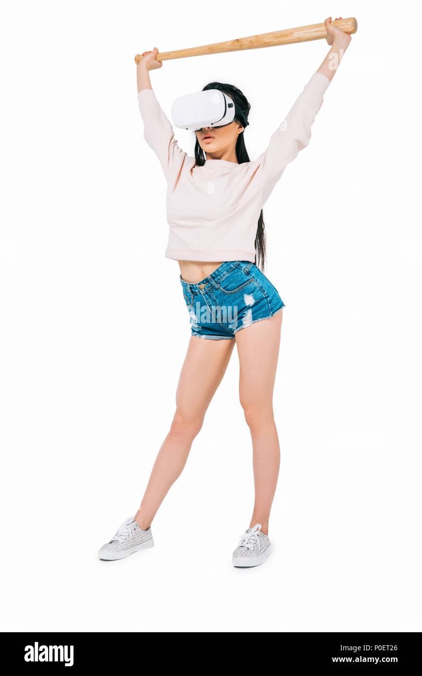 Hands holding baseball bat Cut Out Stock Images & Pictures - Alamy