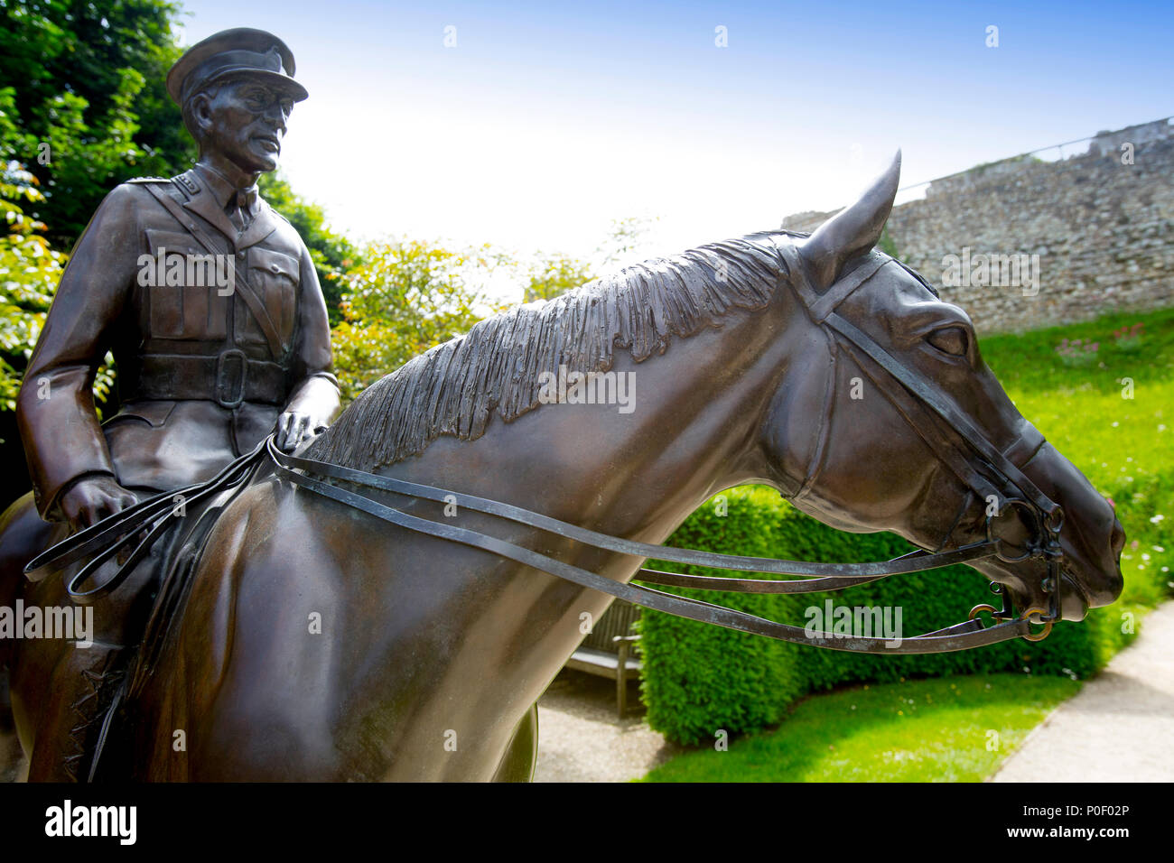 War Horse, General Jack Seely, WW!, Warrior, World War One, Statue in ...