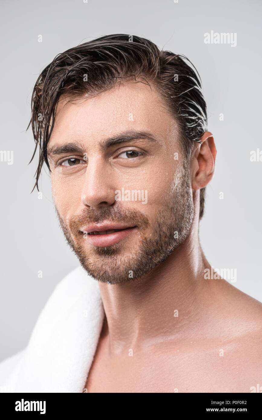 Wet hair hi-res stock photography and images - Alamy