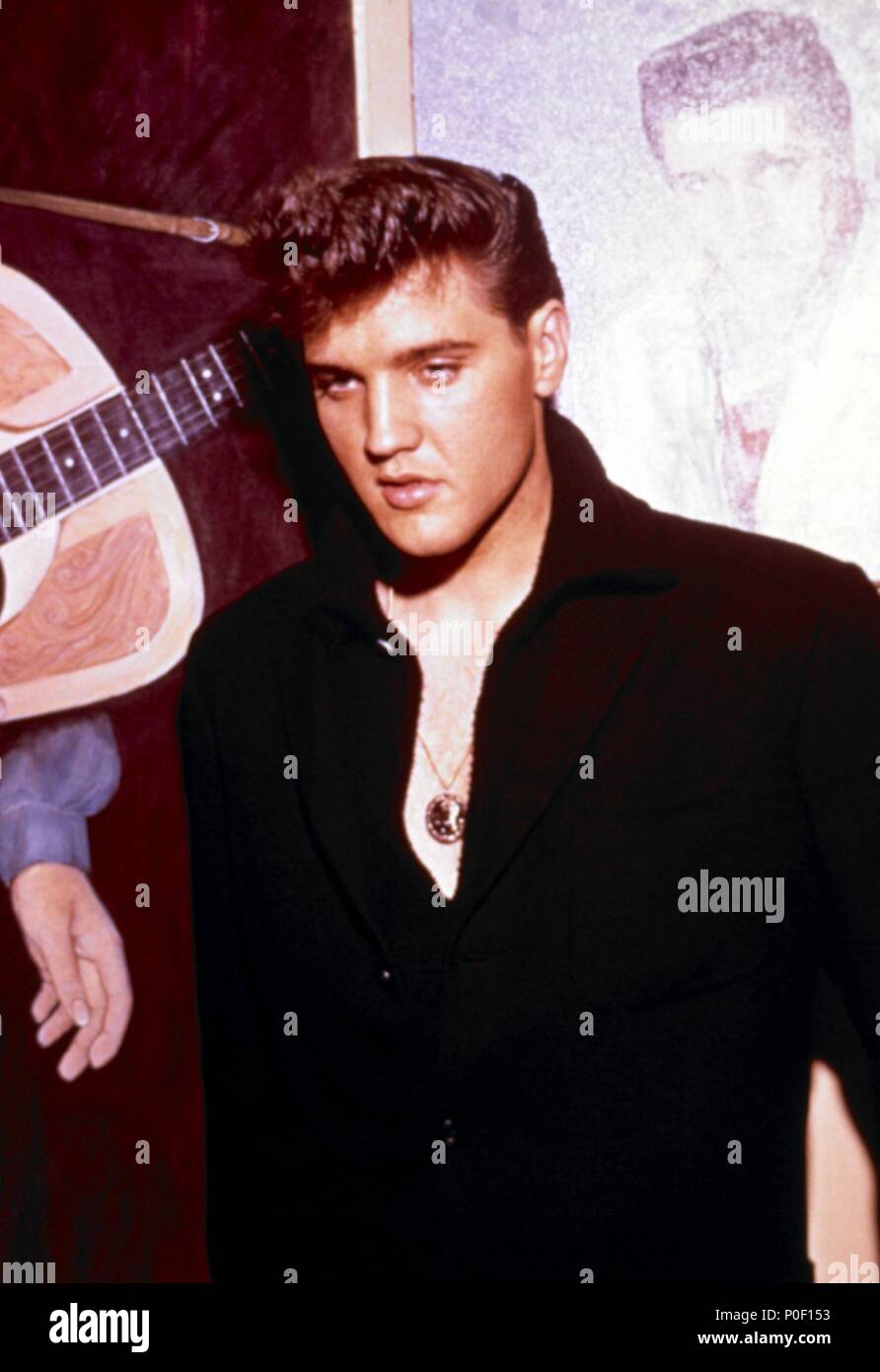 Year: 1955. Stars: ELVIS PRESLEY Stock Photo - Alamy