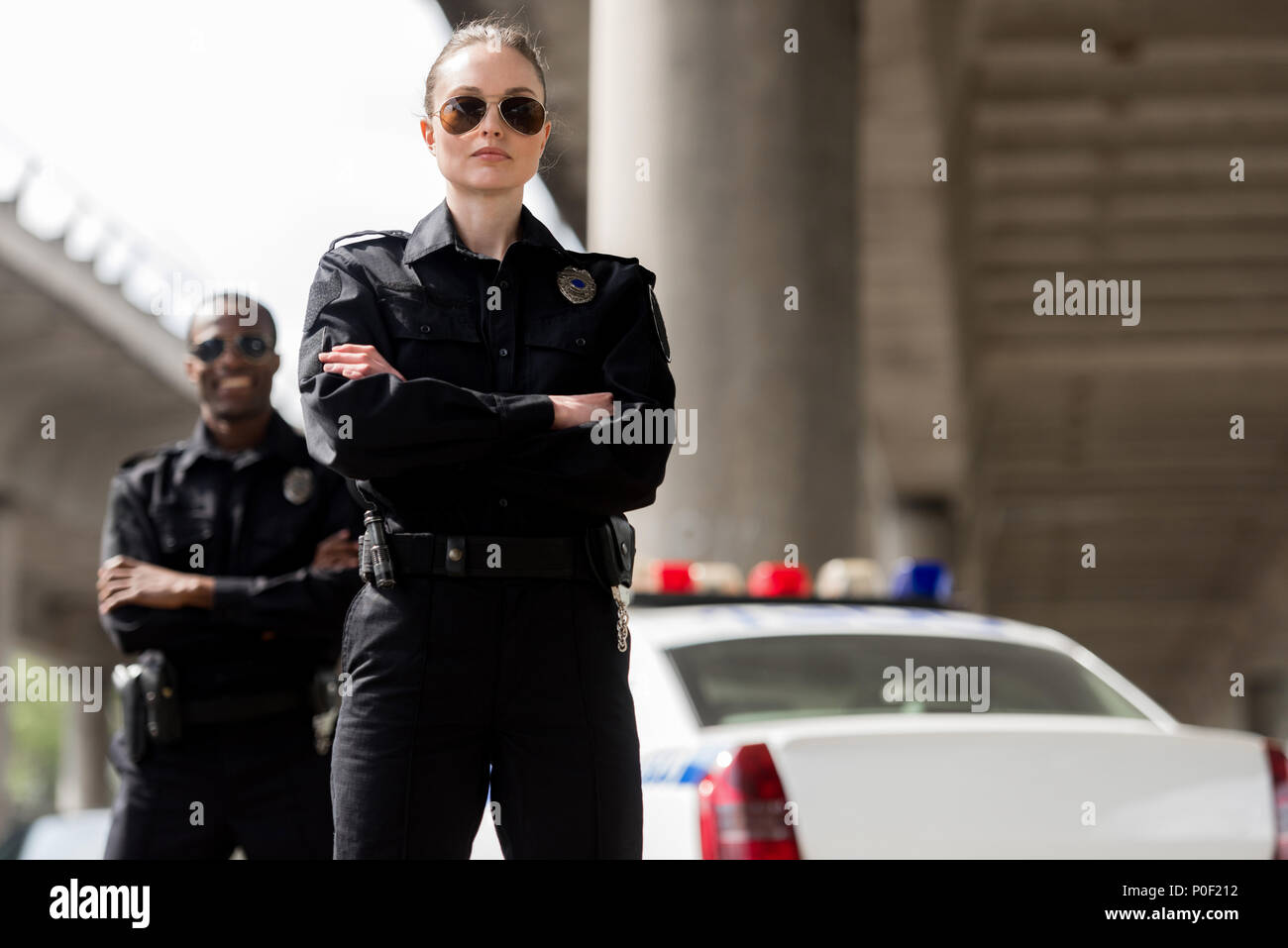 Police Arms Folded High Resolution Stock Photography and Images - Alamy