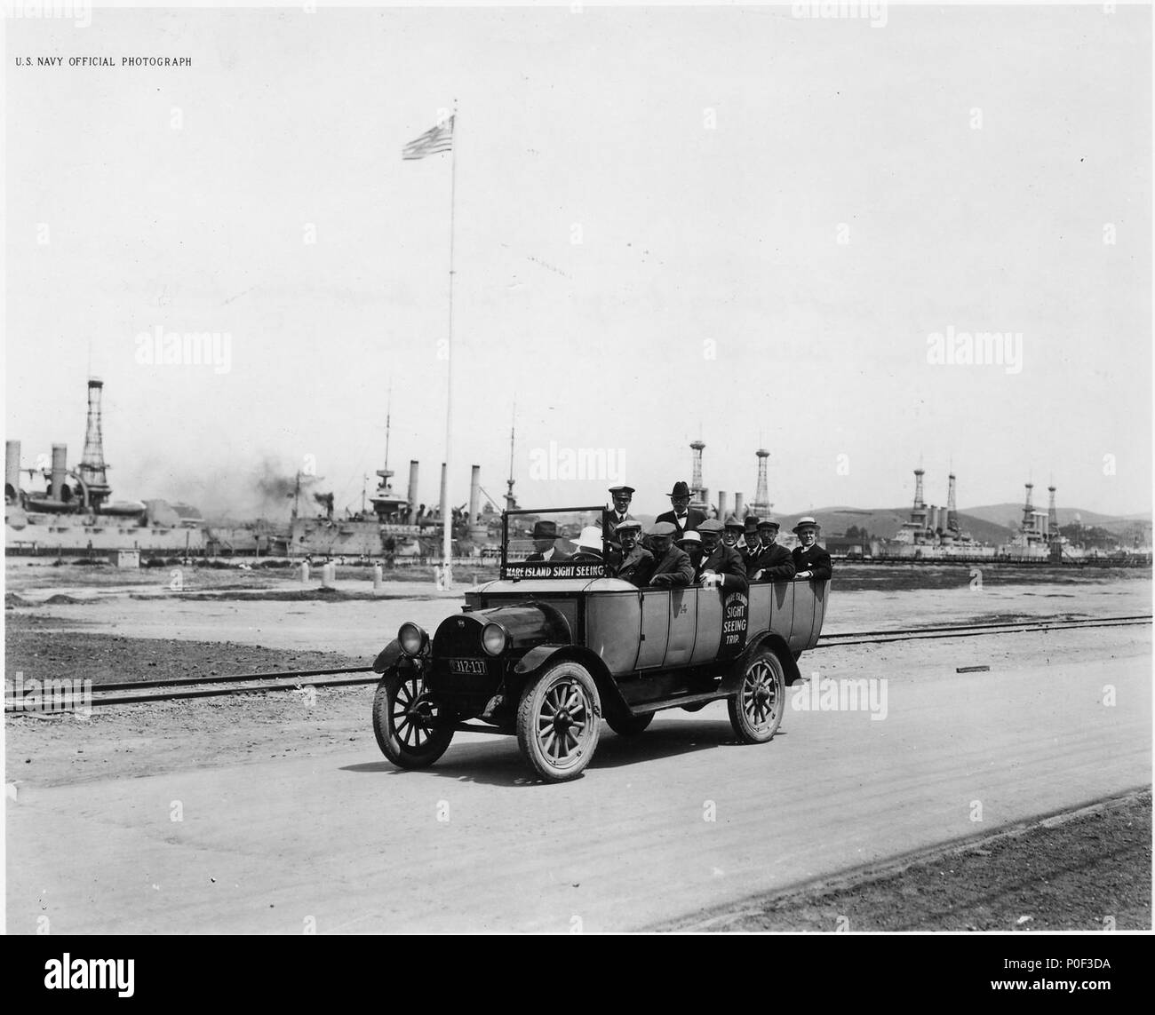 The Vallejo Bus Co. offered bus tours of Mare Island. While the ...