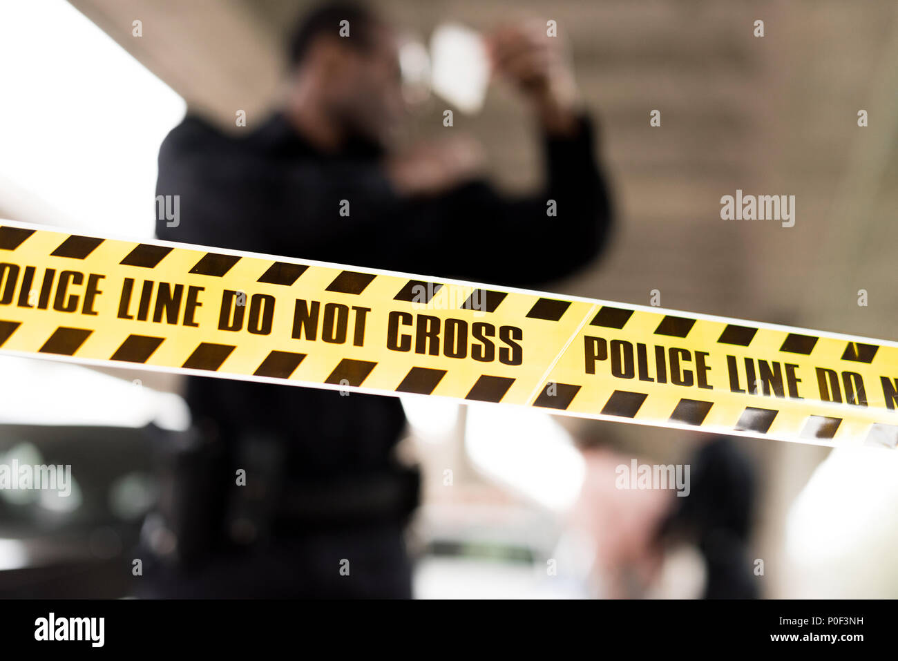 Police line up background hi-res stock photography and images - Alamy