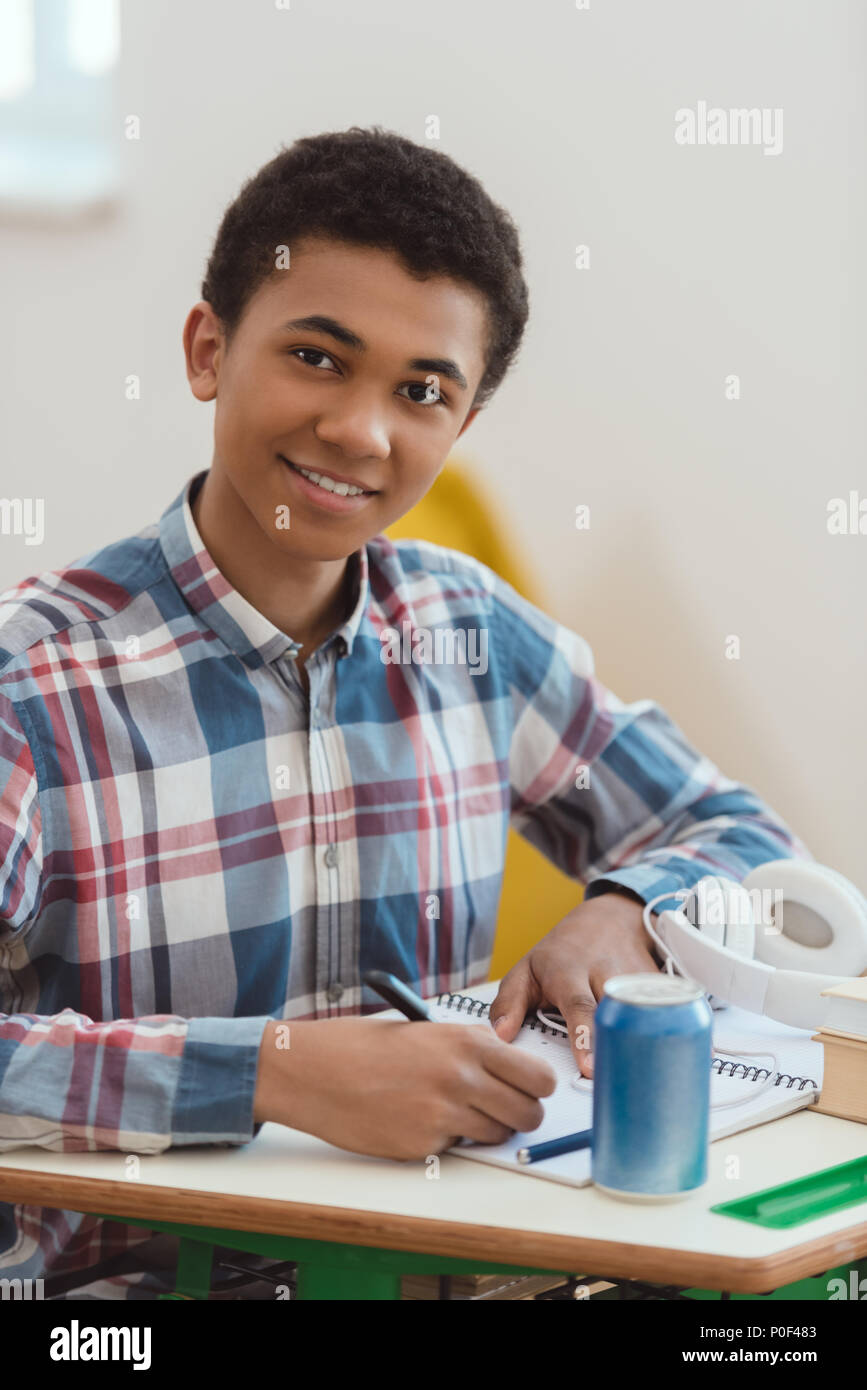 African teen boy portrait indoors hi-res stock photography and images ...