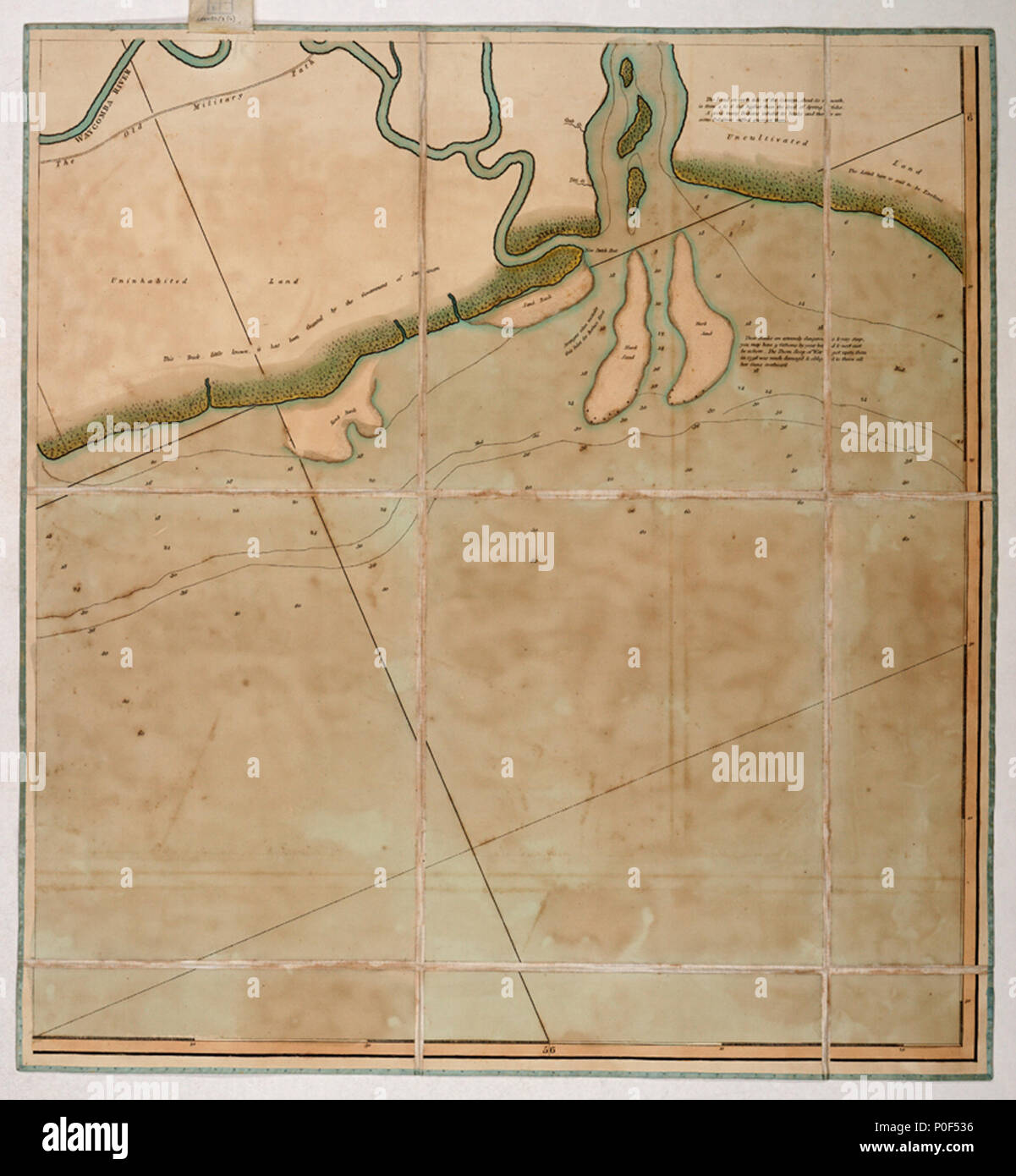 . English: A chart of the colony of Surinam, on the coast of Guyana ...