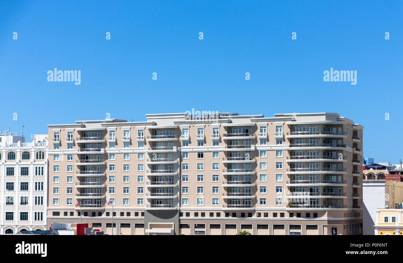 Modern Condo Building in Old San Juan, Puerto Rico Stock Photo - Alamy