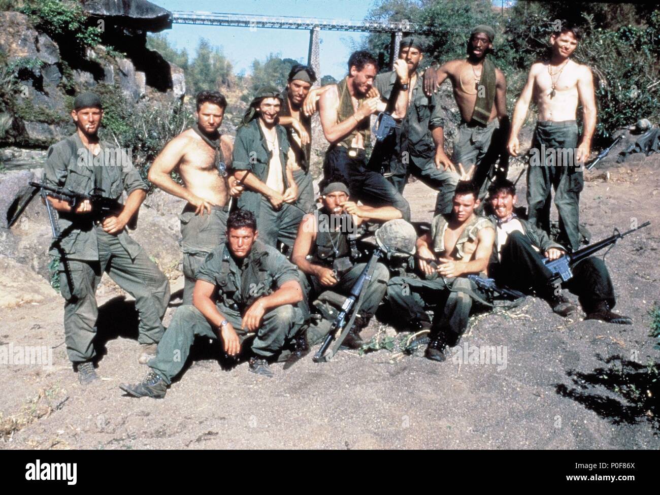 Original Film Title: PLATOON. English Title: PLATOON. Film Director ...