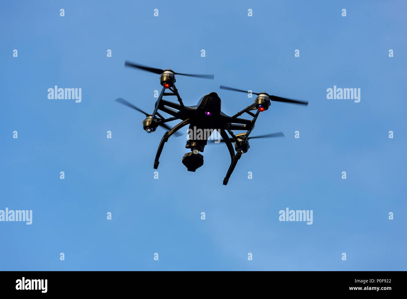 Drone spy camera view over hi-res stock photography and images - Alamy