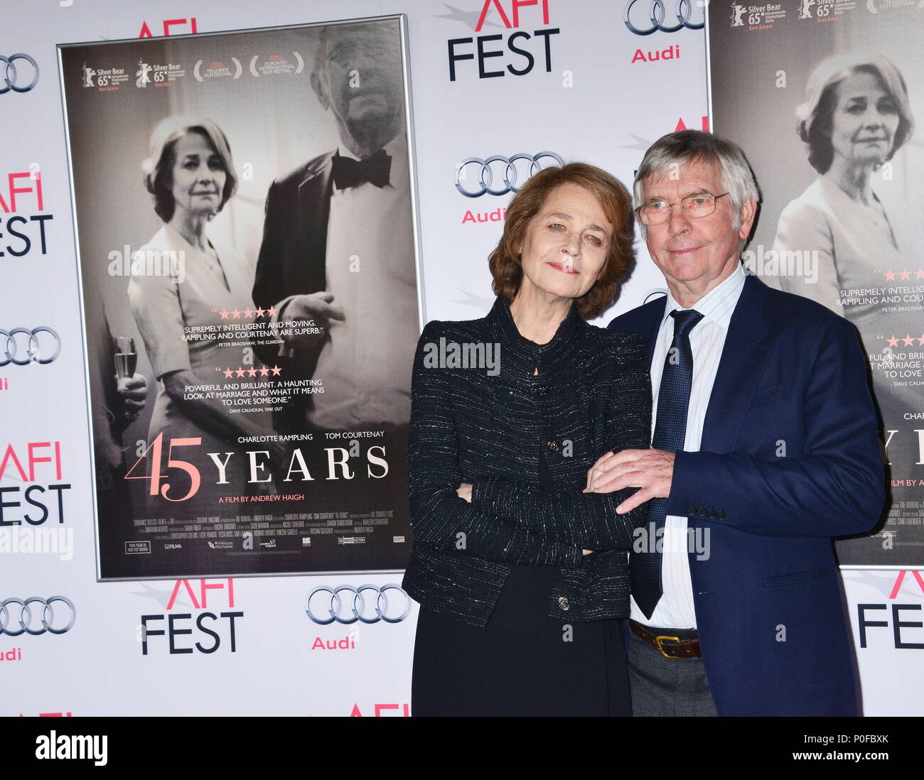 a Charlotte Rambling, Tom Courtenay 005 at the Tribute to Charlotte ...
