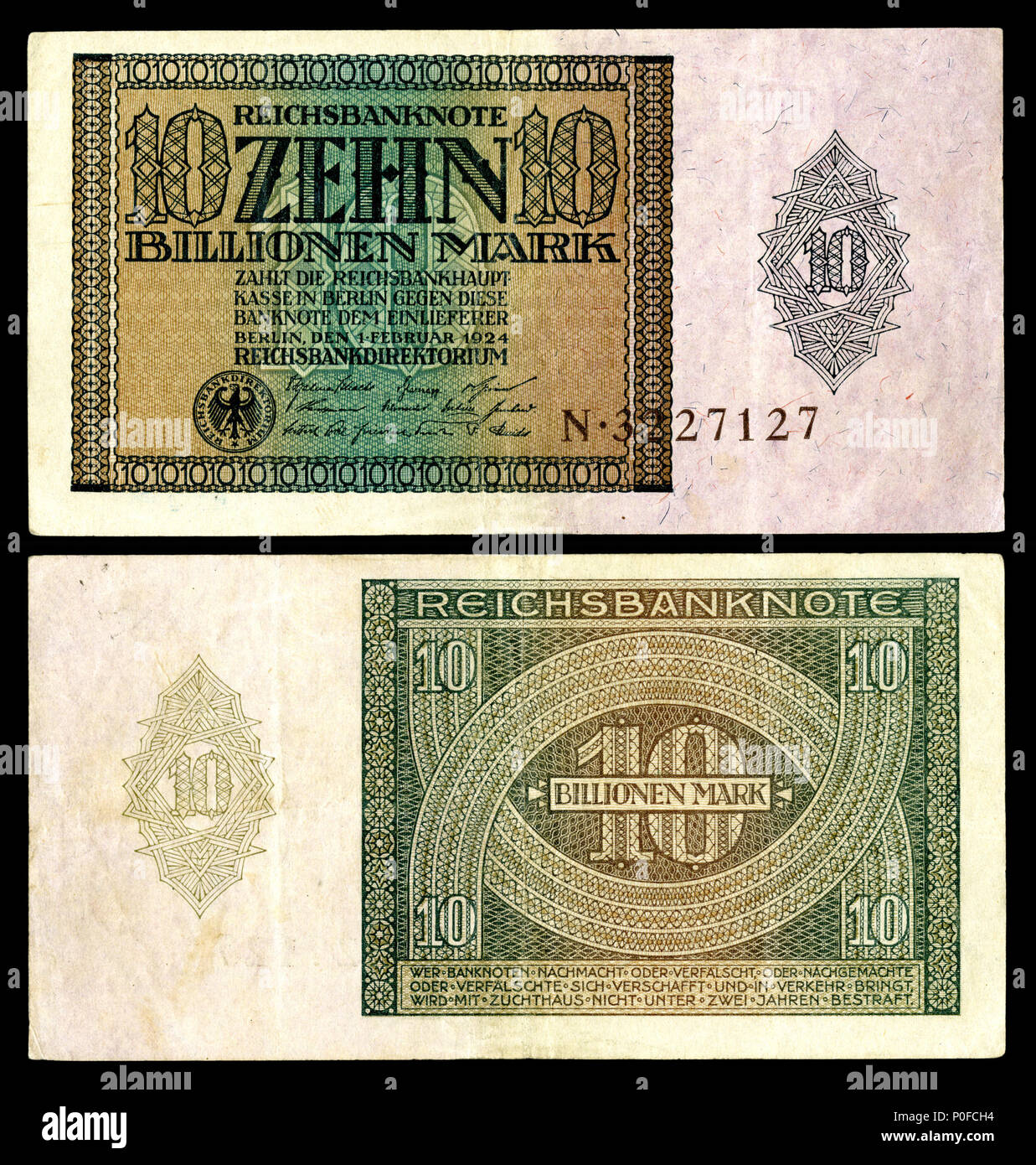 10 mark note german hi-res stock photography and images - Alamy