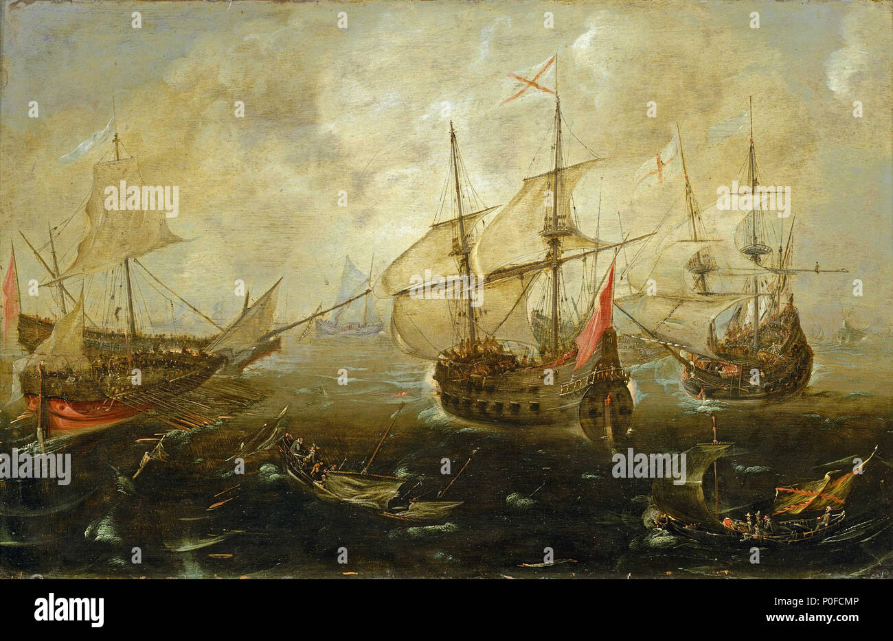 Spanish galleon painting hi-res stock photography and images - Alamy