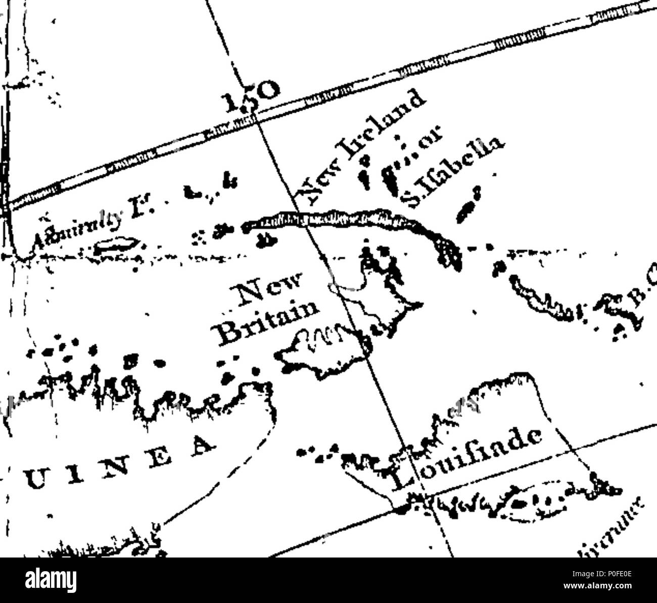 . English: Fleuron from book: A voyage round the world, in His ...