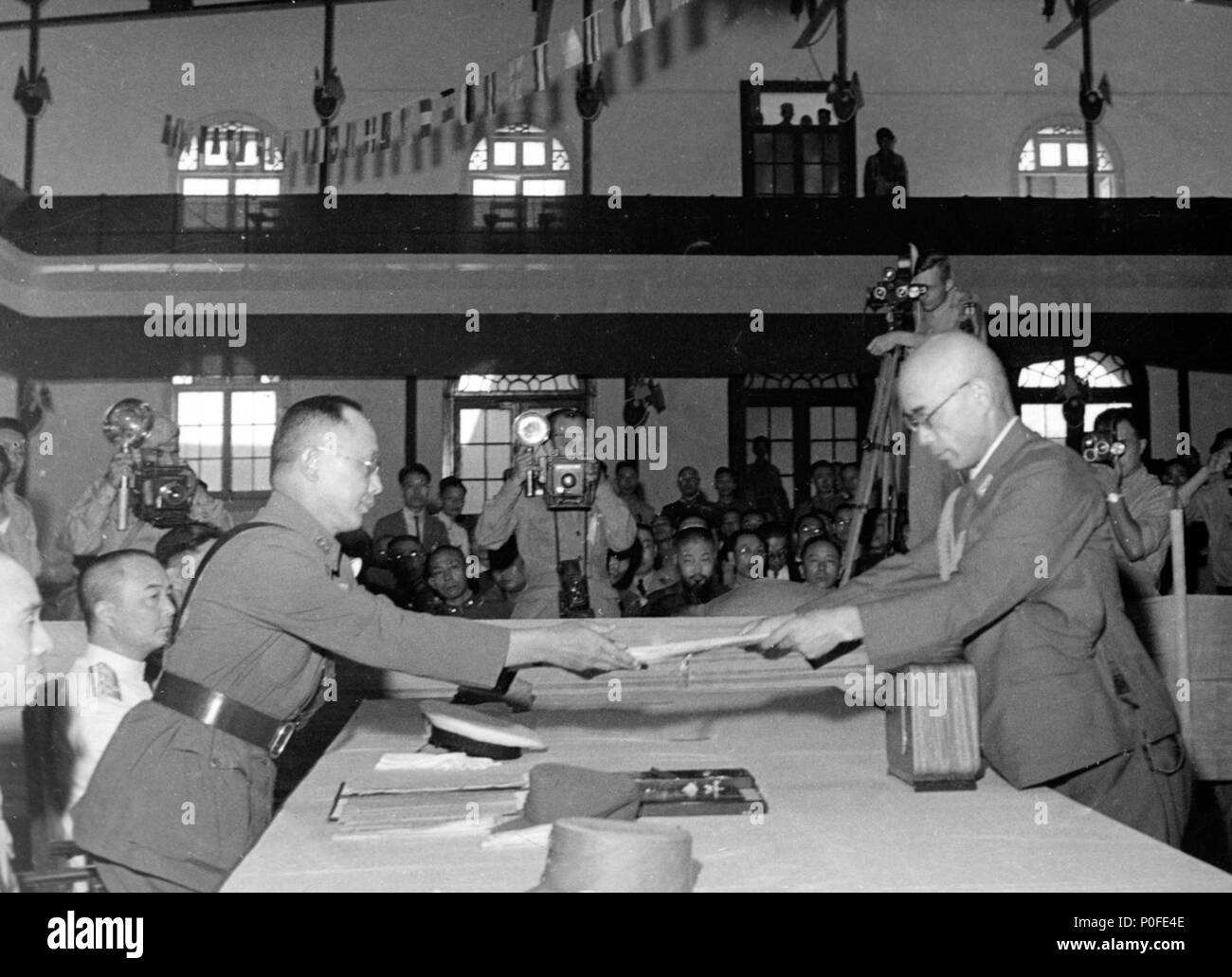 . Simple English: under the surrender of Japan to the Allies (U.S. and ...