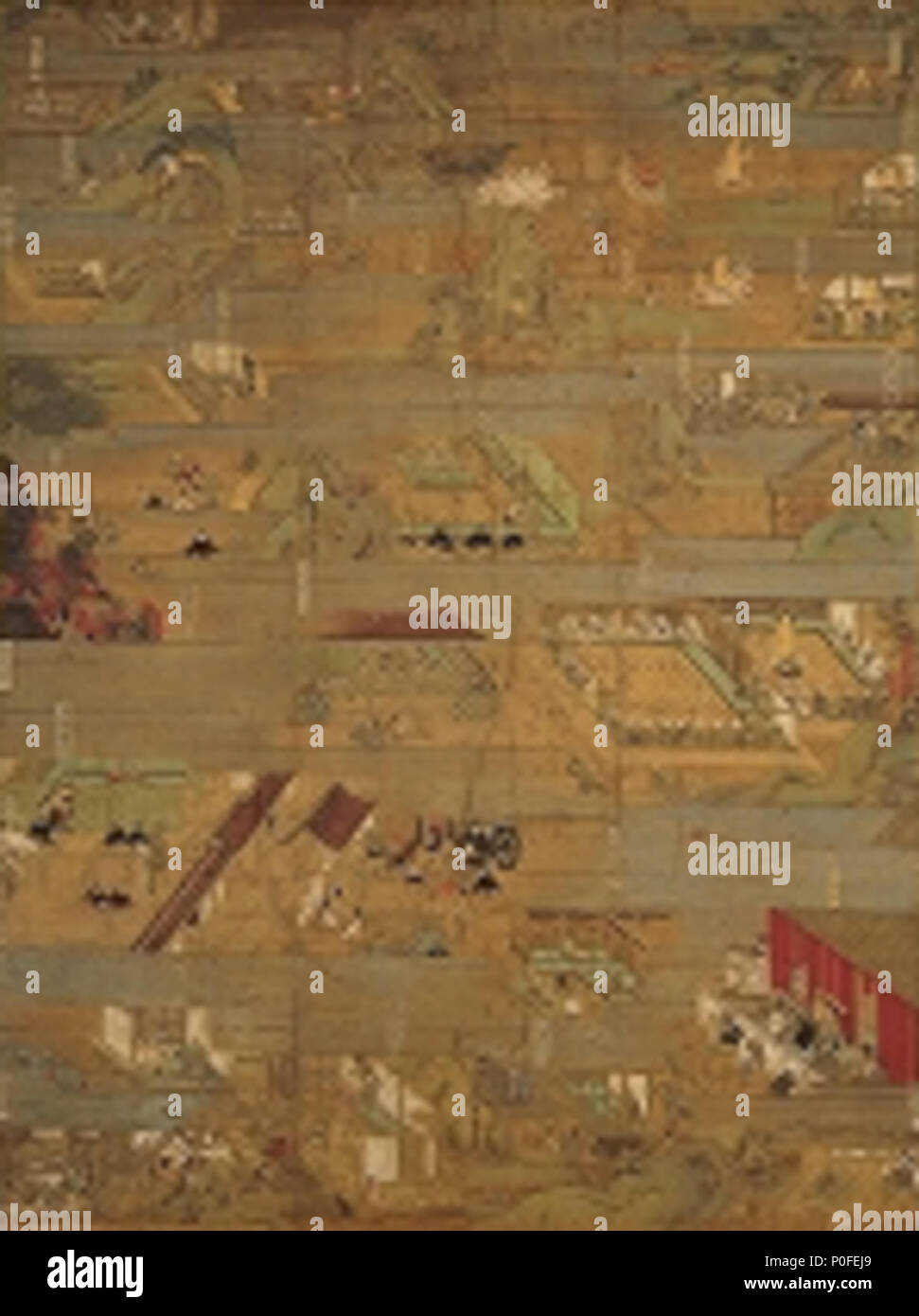 . English: Pictorial Biography of Honen Shonin, Saidoji, Taki, Mie ...