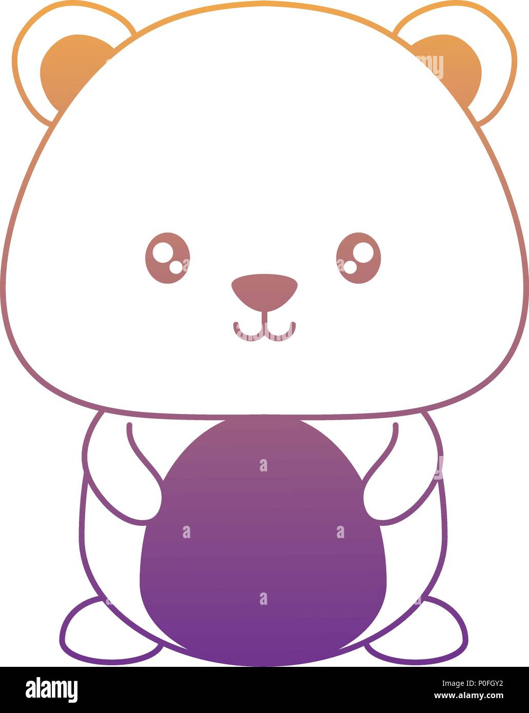 Cute squirrel icon over white background, vector illustration Stock ...