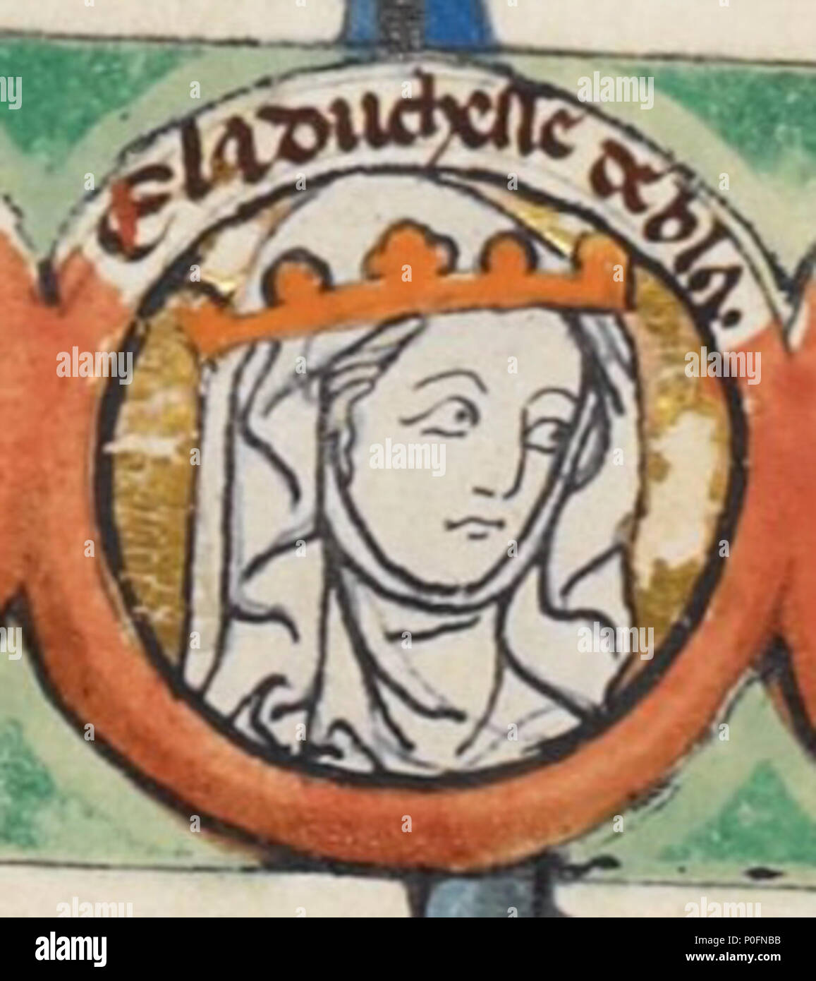 . English: Adela of Normandy . 13th century. Unknown 267 Adela of ...