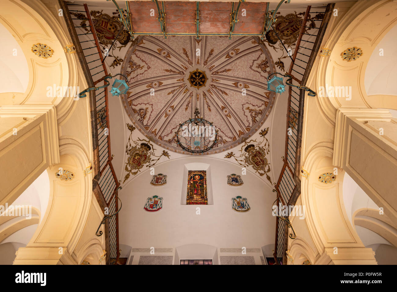 Interior architecture details, Episcopal Palace (XVIII century) Rococo ...
