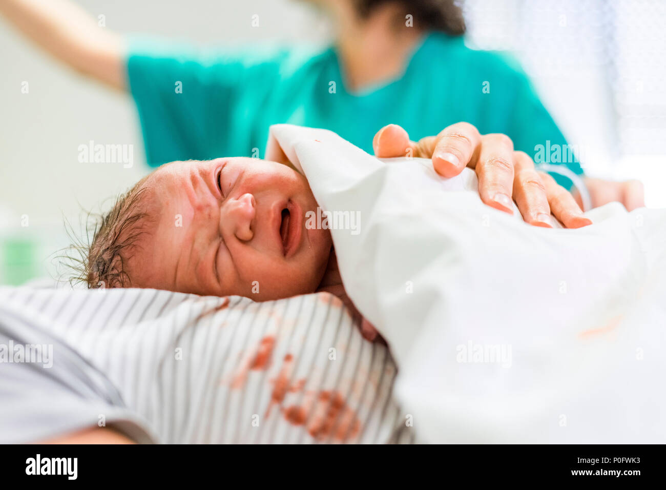 Baby cry medicine hi-res stock photography and images - Alamy
