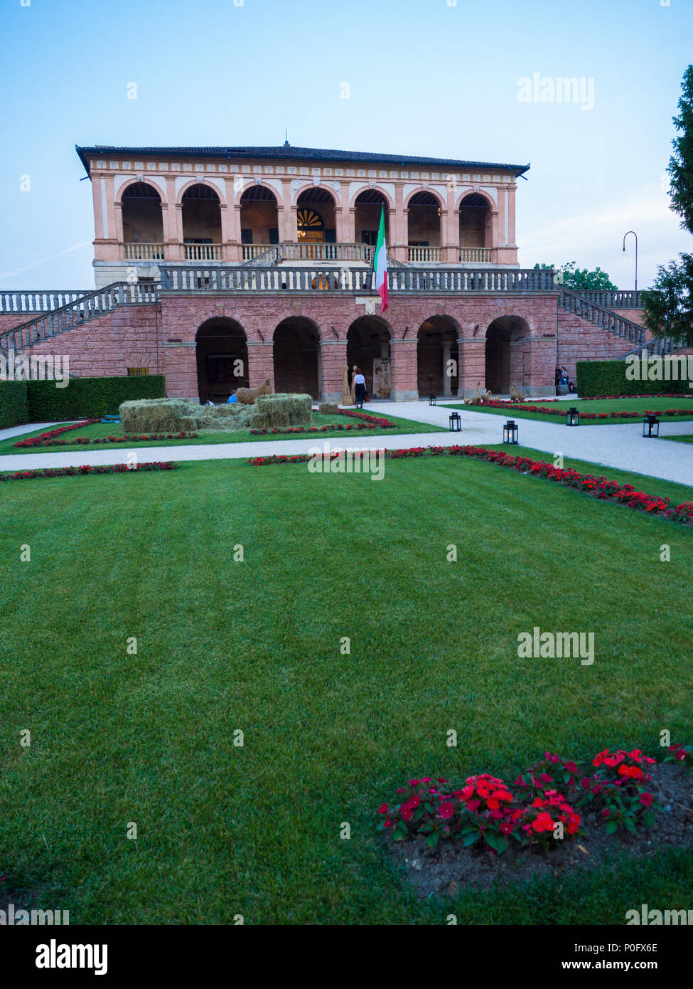 Torreglia, Italy - May 26, 2018: Villa dei Vescovi is a Venetian ...