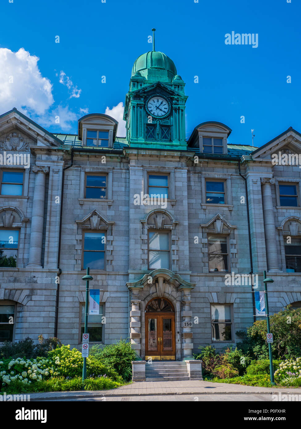 Port of Quebec Corporation, Customs Building, Quebec City, Canada Stock ...