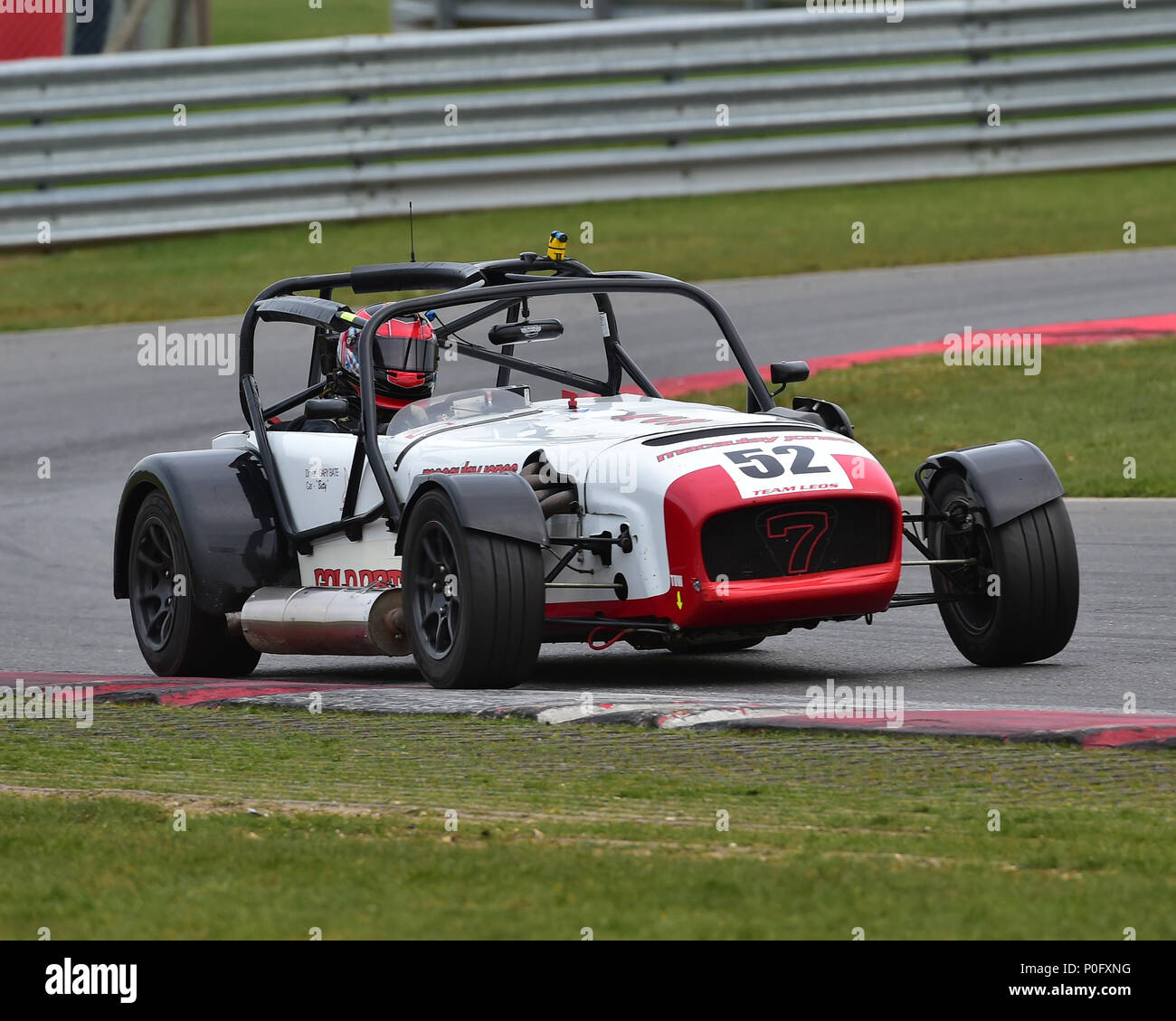 Gary Bate, Caterham CSR, Gold Arts Magnificent Sevens, Snetterton Motor ...