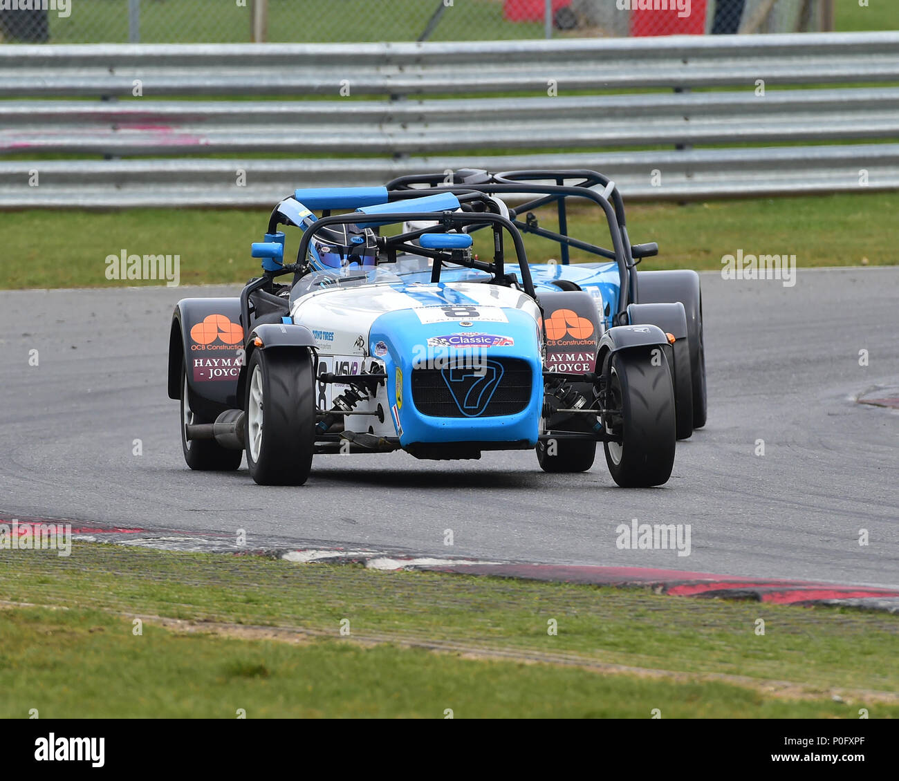 Matthew Gibbon, Caterham Supersport, Gold Arts Magnificent Sevens ...