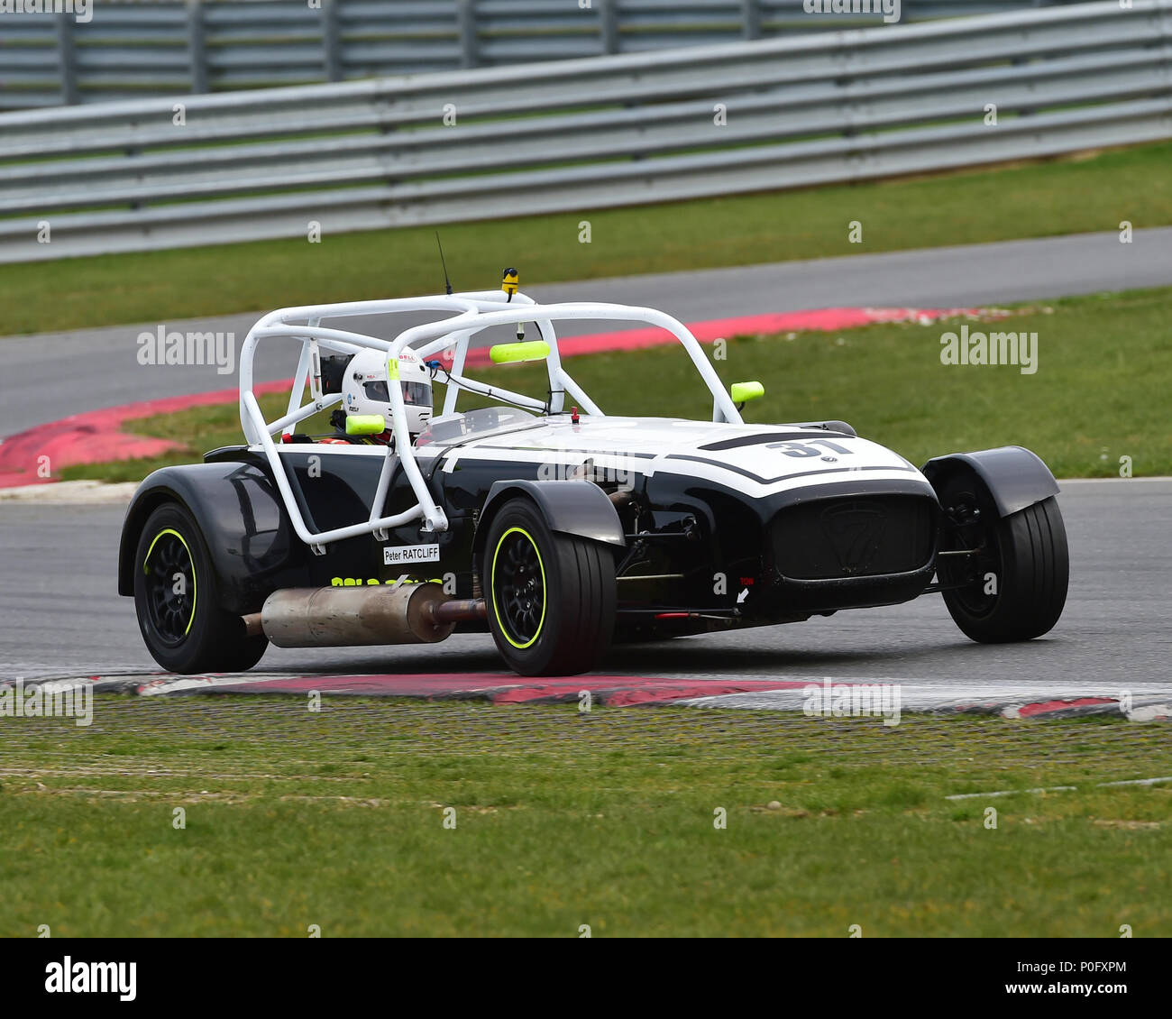 Peter Ratcliff, Caterham CSR, Gold Arts Magnificent Sevens, Snetterton ...