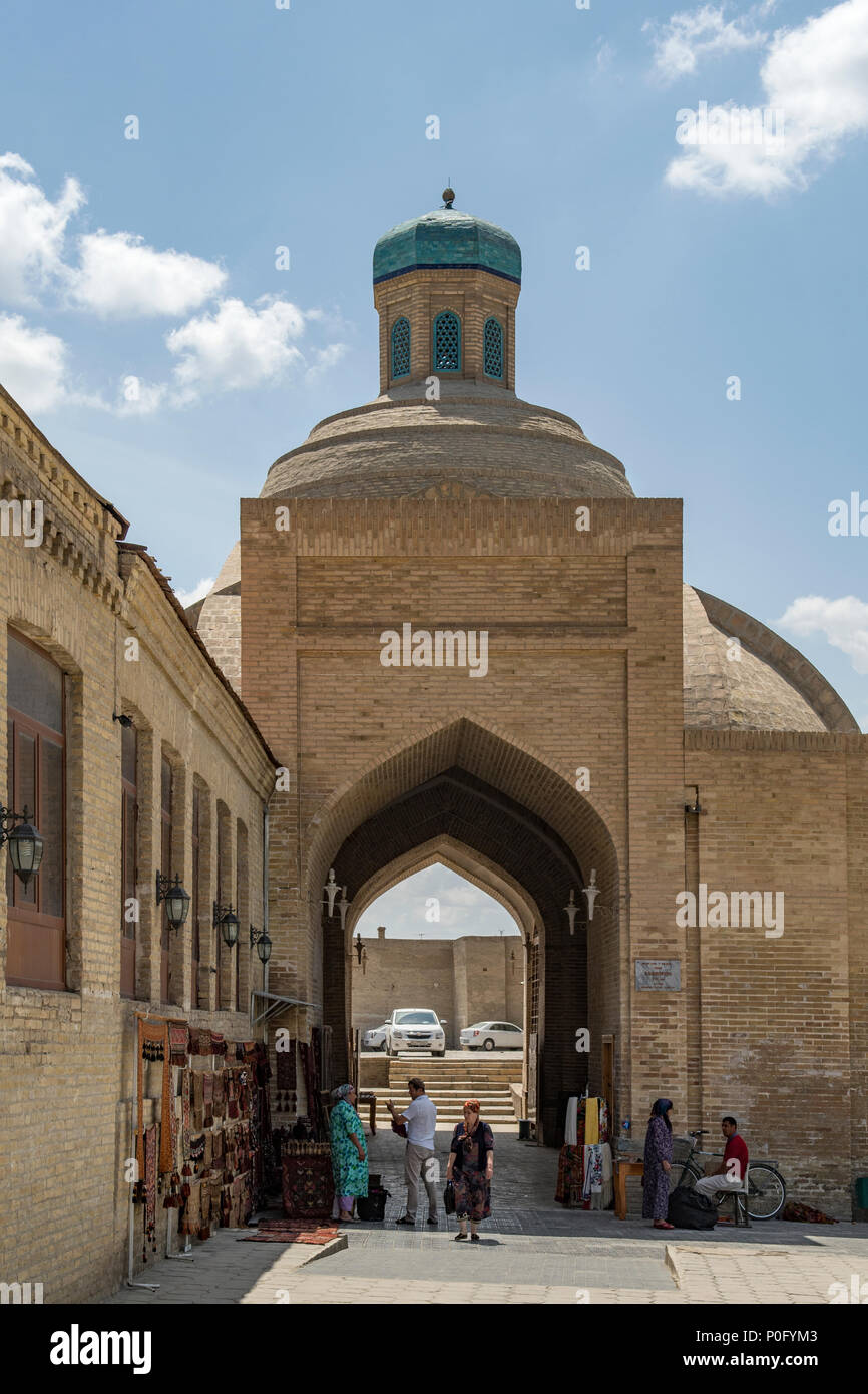 Toqi Sarafon Gate, Bukhara, Uzbekistan Stock Photo - Alamy