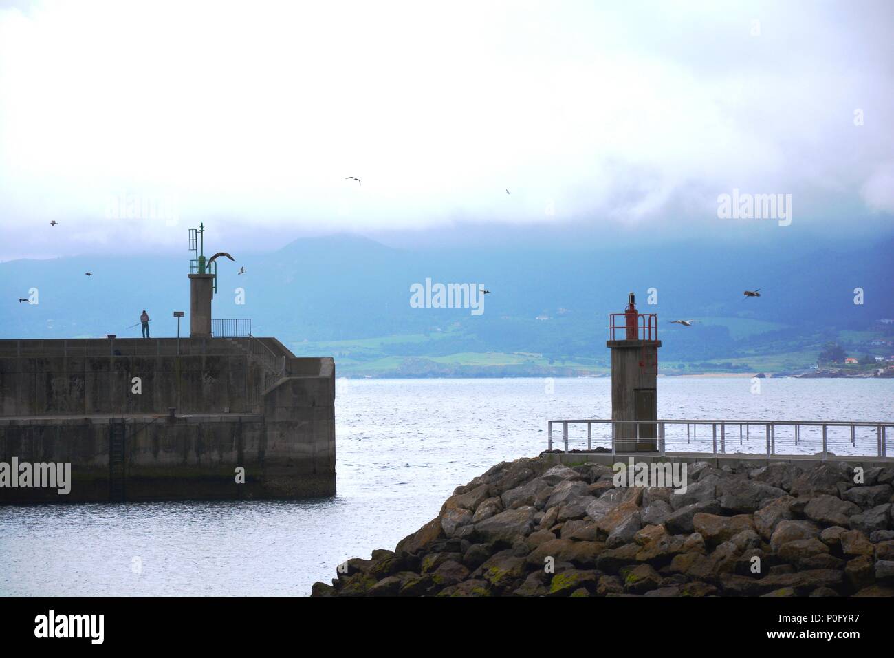 Entry to the fishing port hi-res stock photography and images - Alamy