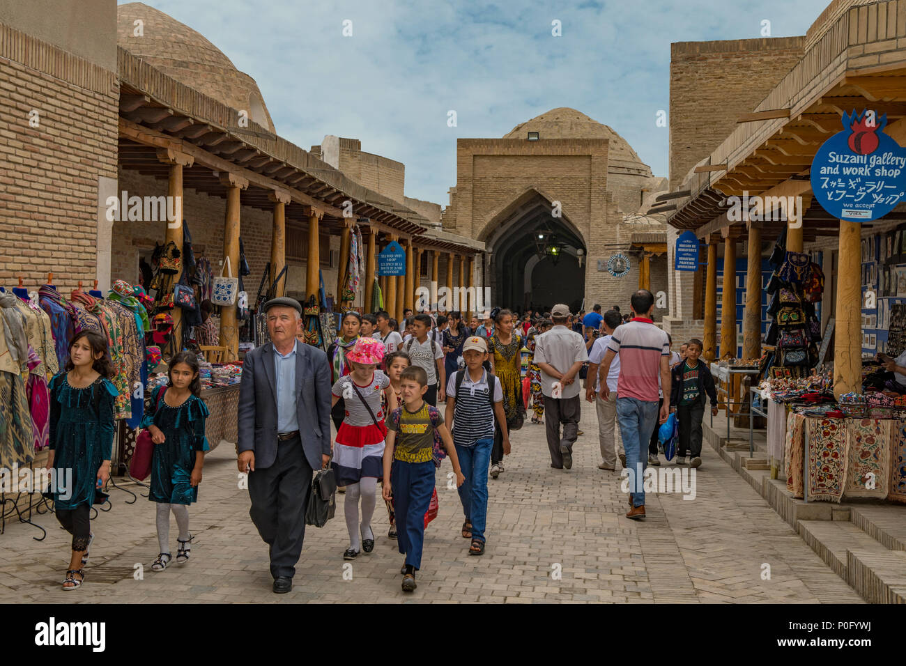 Bazaar Uzbekistan Bukhara High Resolution Stock Photography and Images ...