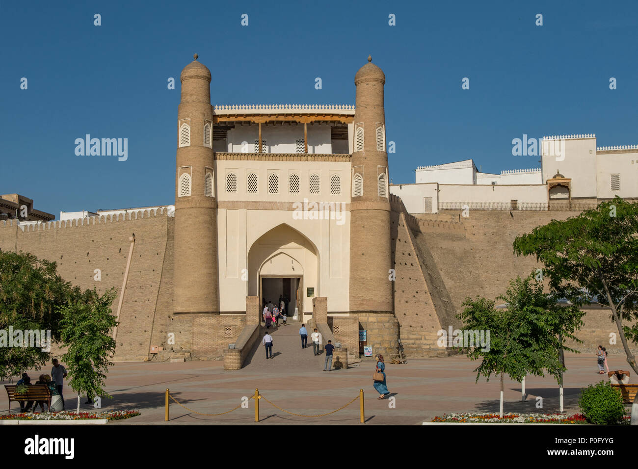 The ark fortress bukhara hi-res stock photography and images - Alamy