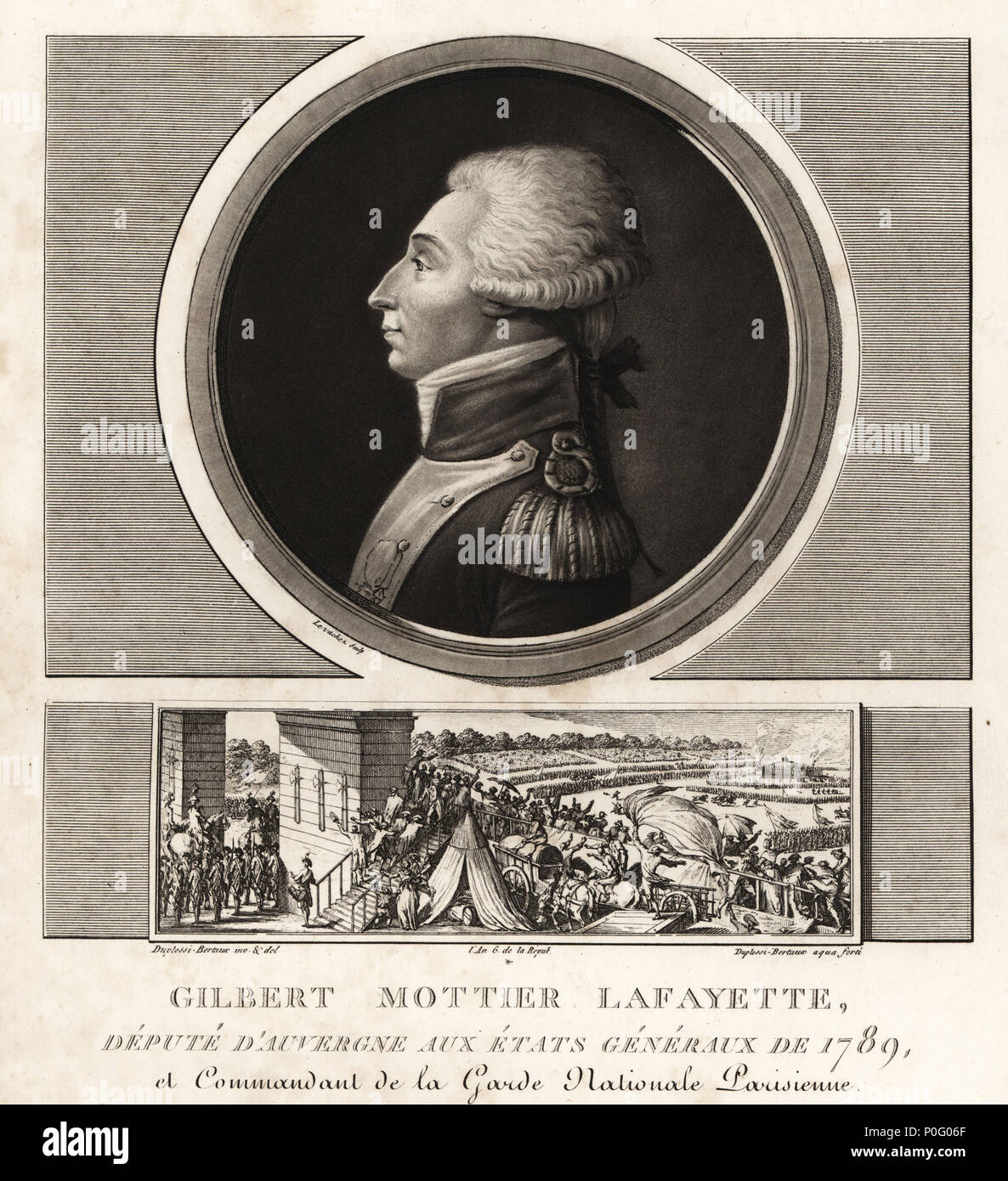 French revolution 1789 engraving hi-res stock photography and images ...