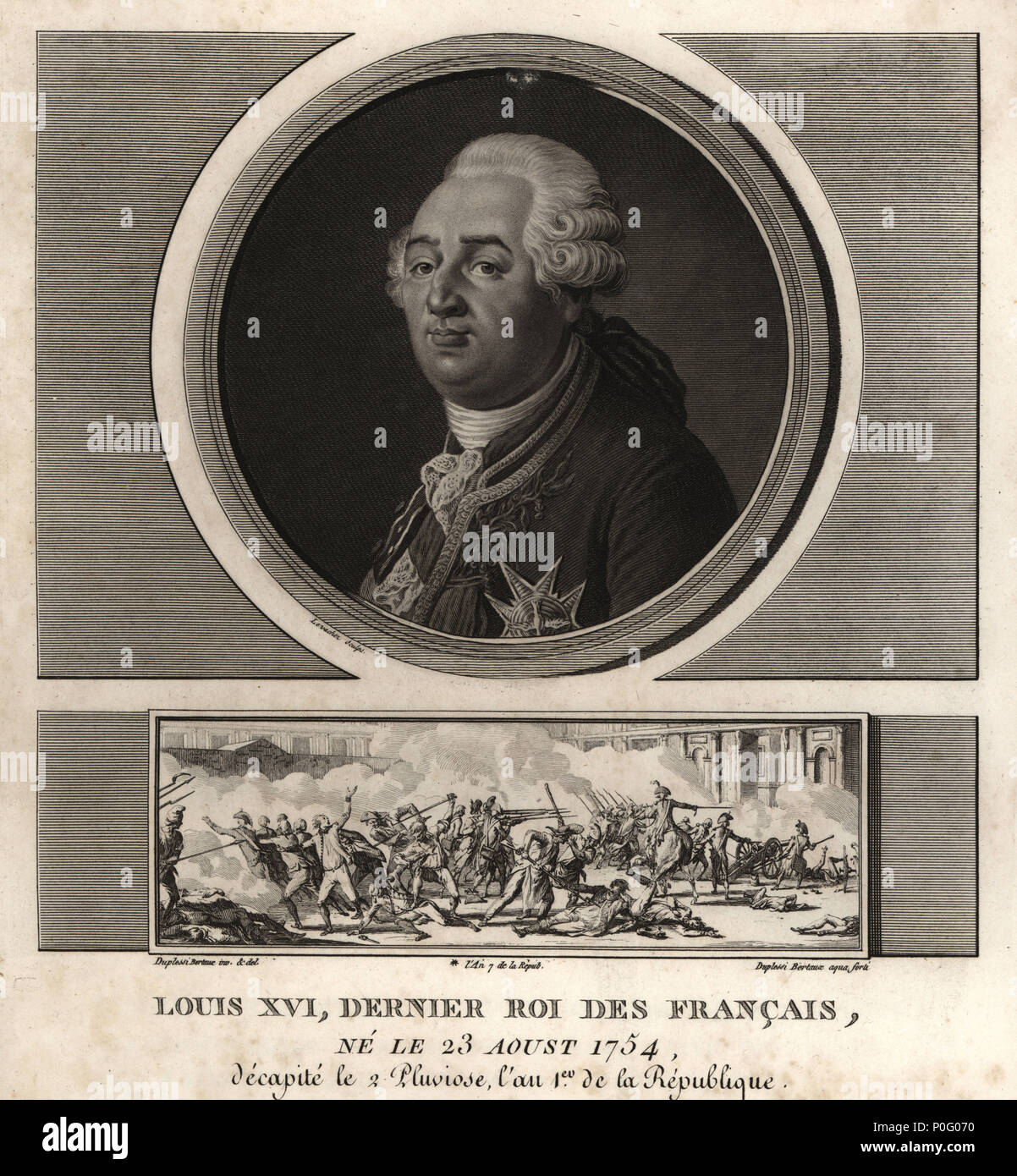 Portrait Of The King Louis Xvi Stock Photos & Portrait Of The King ...