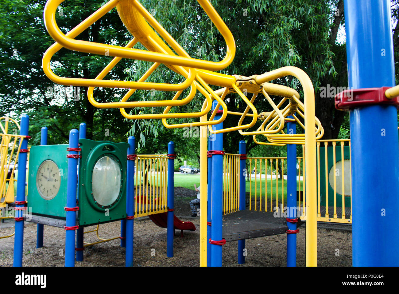 Playground at North Park in Pennsylvania Stock Photo - Alamy