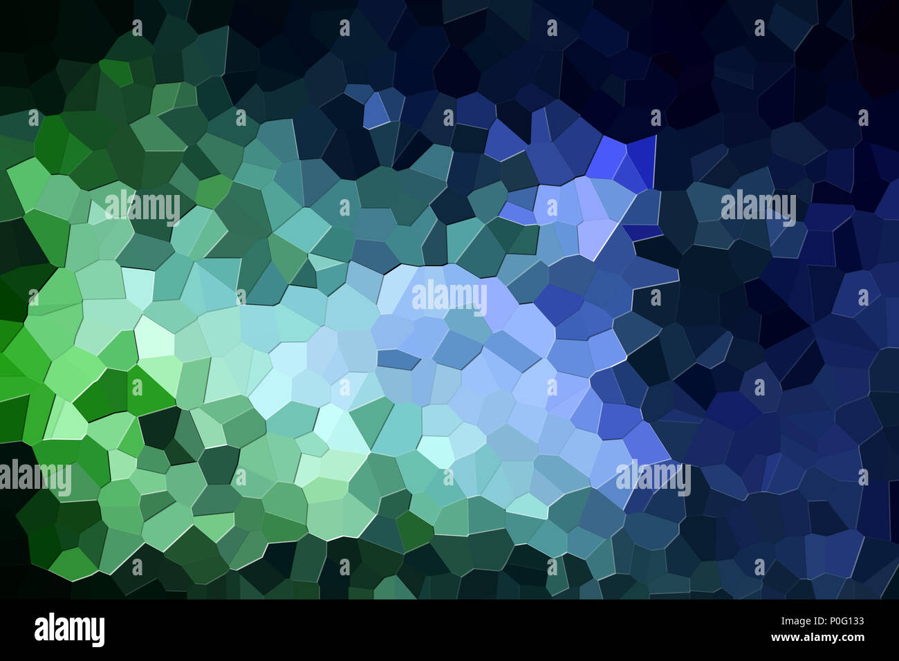 Colorful abstract geometrical composition, geometric pattern from blue ...