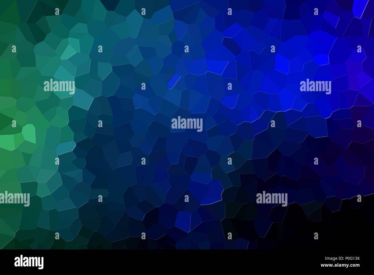 Colorful abstract geometrical composition, geometric pattern from blue ...
