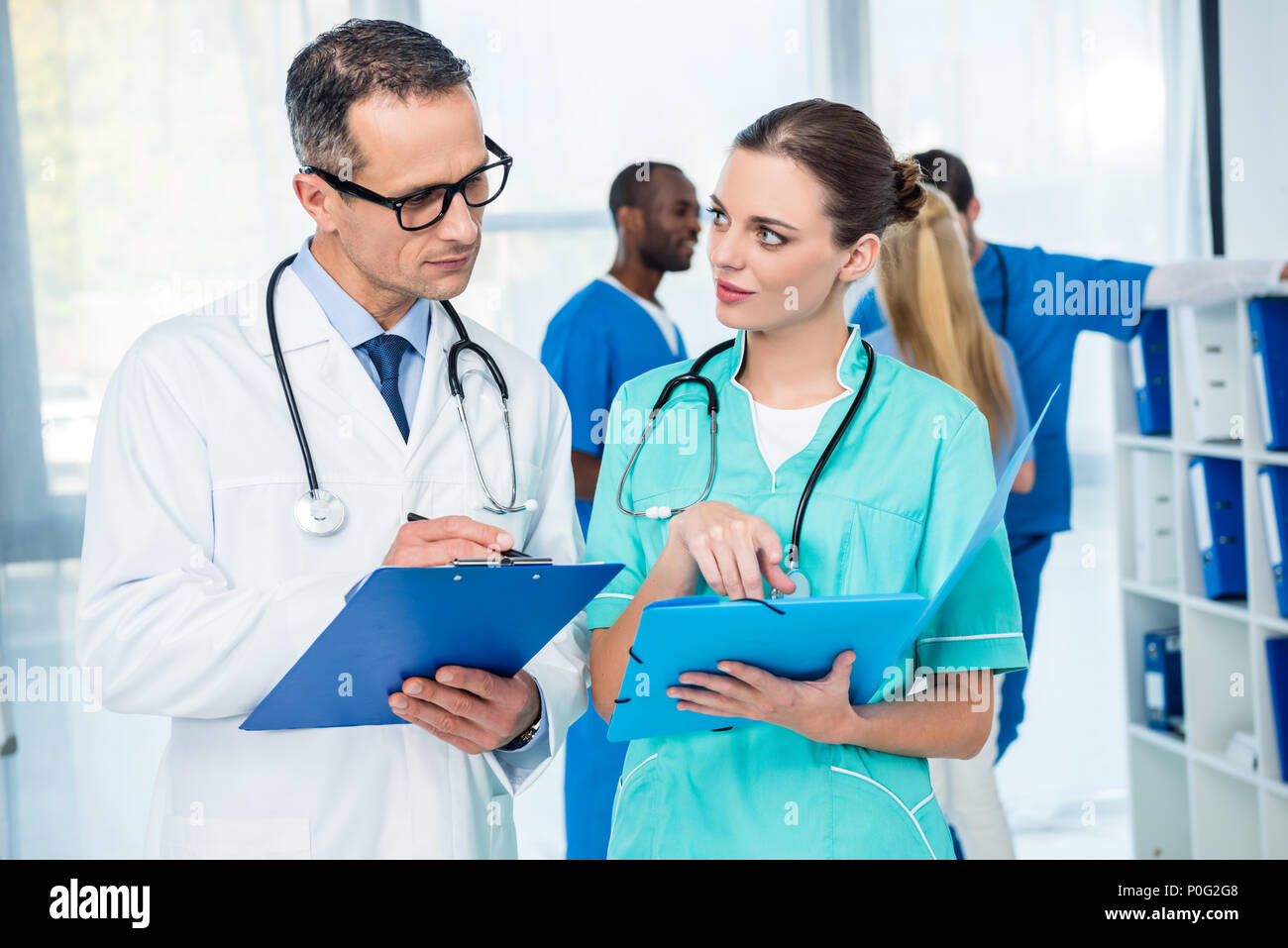 Paperwork together hi-res stock photography and images - Alamy