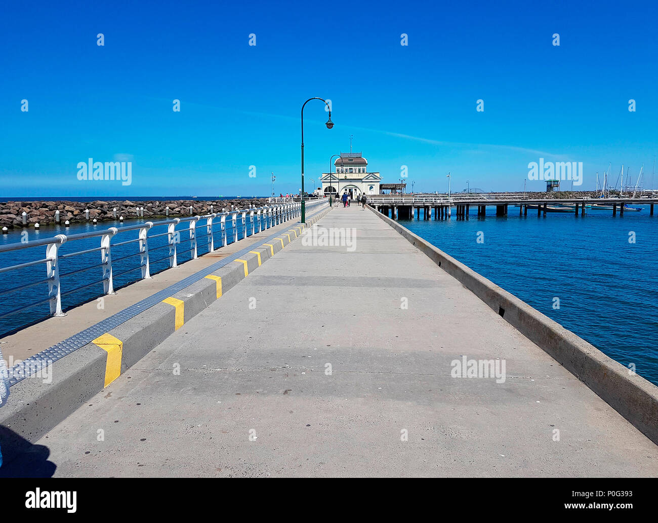 St. Kilda Pier, Australia Stock Photo - Alamy